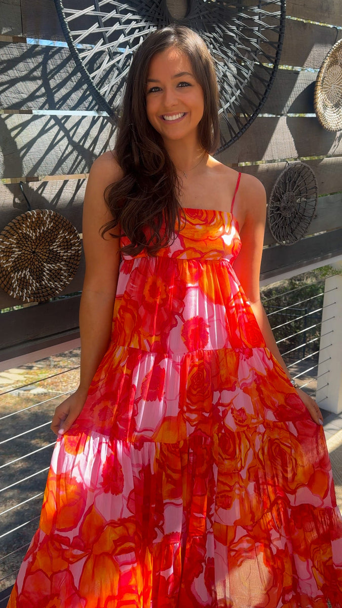 Hallie Midi Dress – Annie Finch Boutique