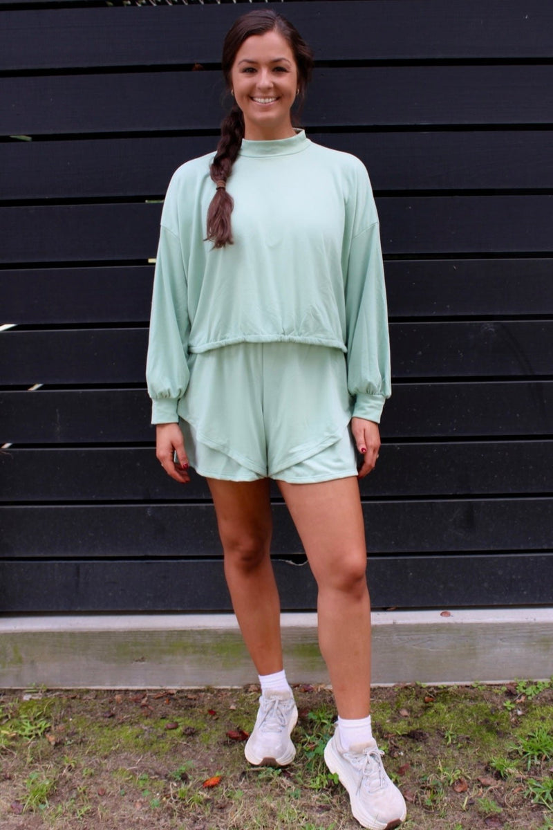 Terri Top & Short Set - Sage – Annie Finch Boutique